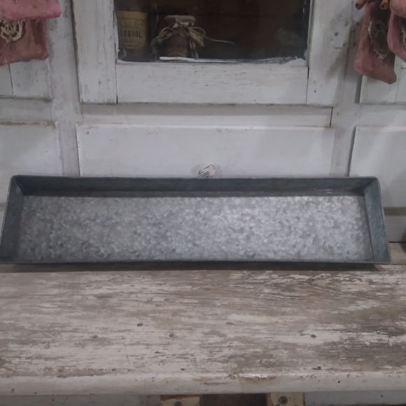 Other | Galvanized Metal Tray Trough | Poshmark